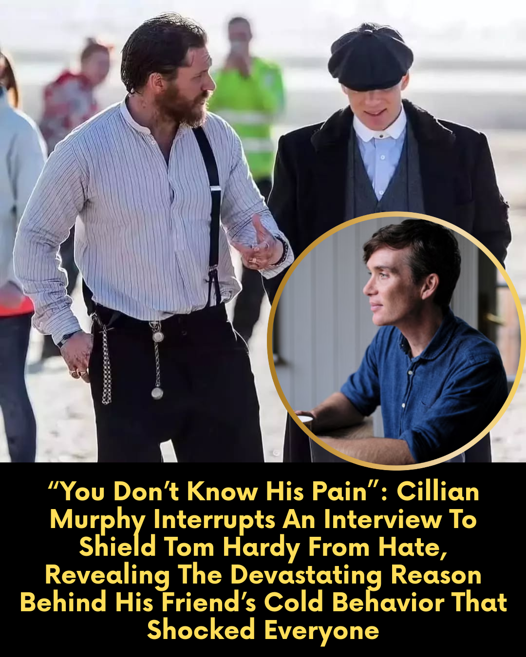 “You Don’t Know His Pain” — Cillian Murphy Interrupts An Interview To ...