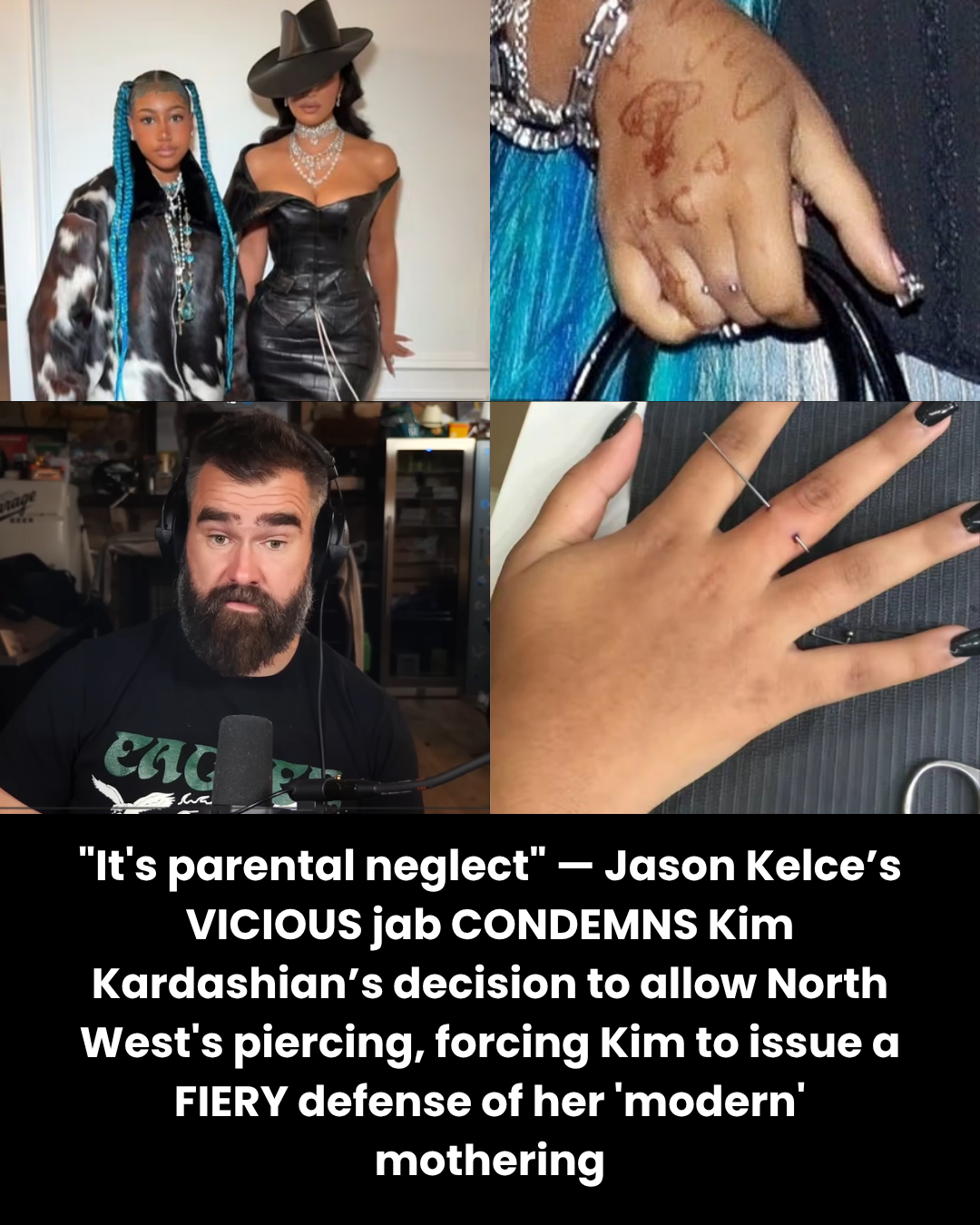 “It’s parental neglect.” — Jason Kelce’s VICIOUS jab CONDEMNS Kim ...