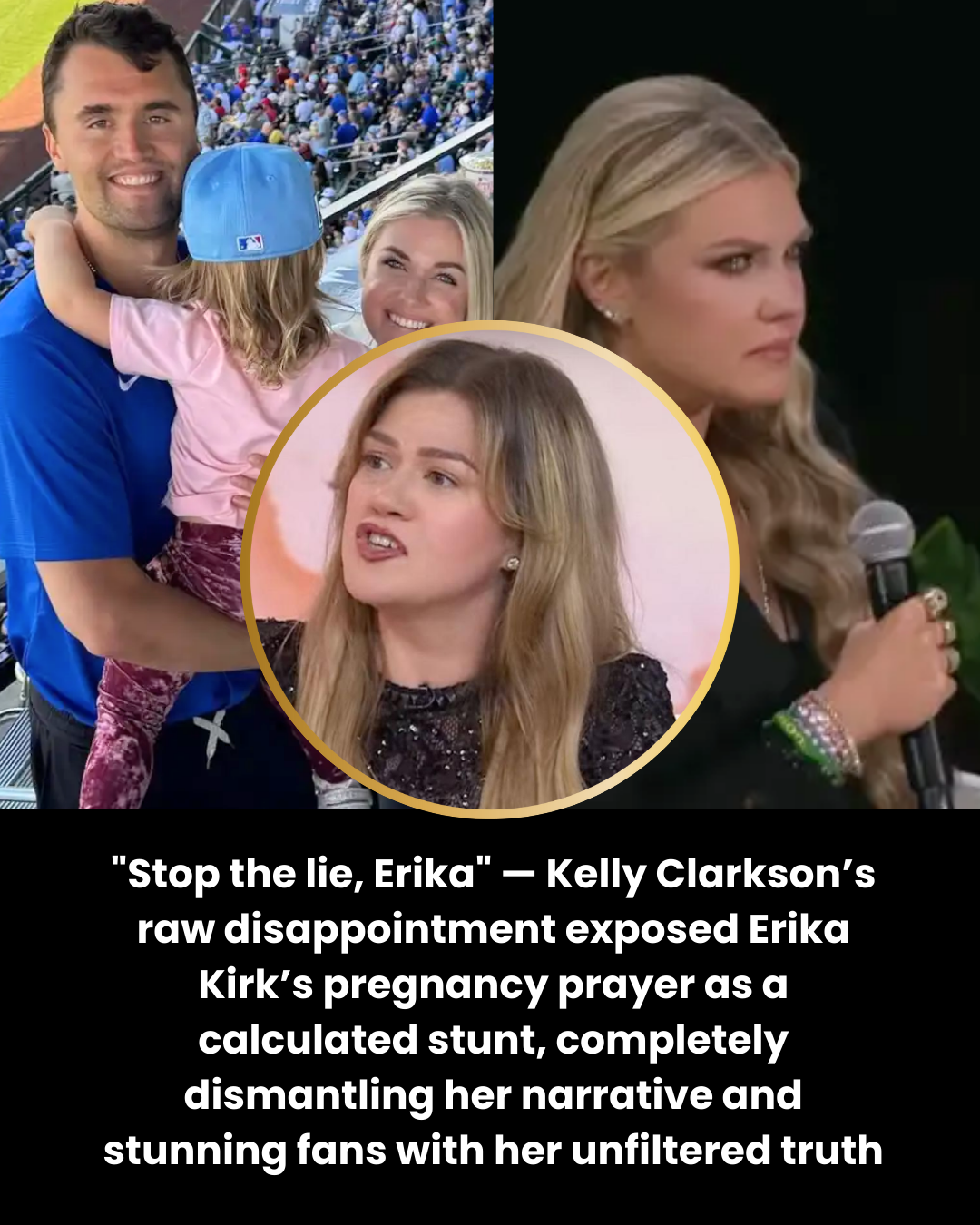 “Stop the lie, Erika” — Kelly Clarkson’s raw disappointment exposed ...