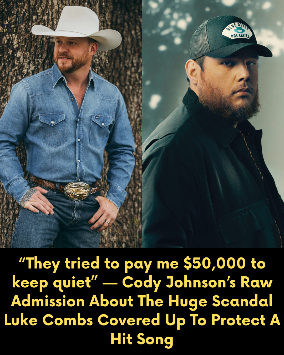 “They tried to pay me $50,000 to keep quiet” — Cody Johnson’s Raw Admission About The Huge ...