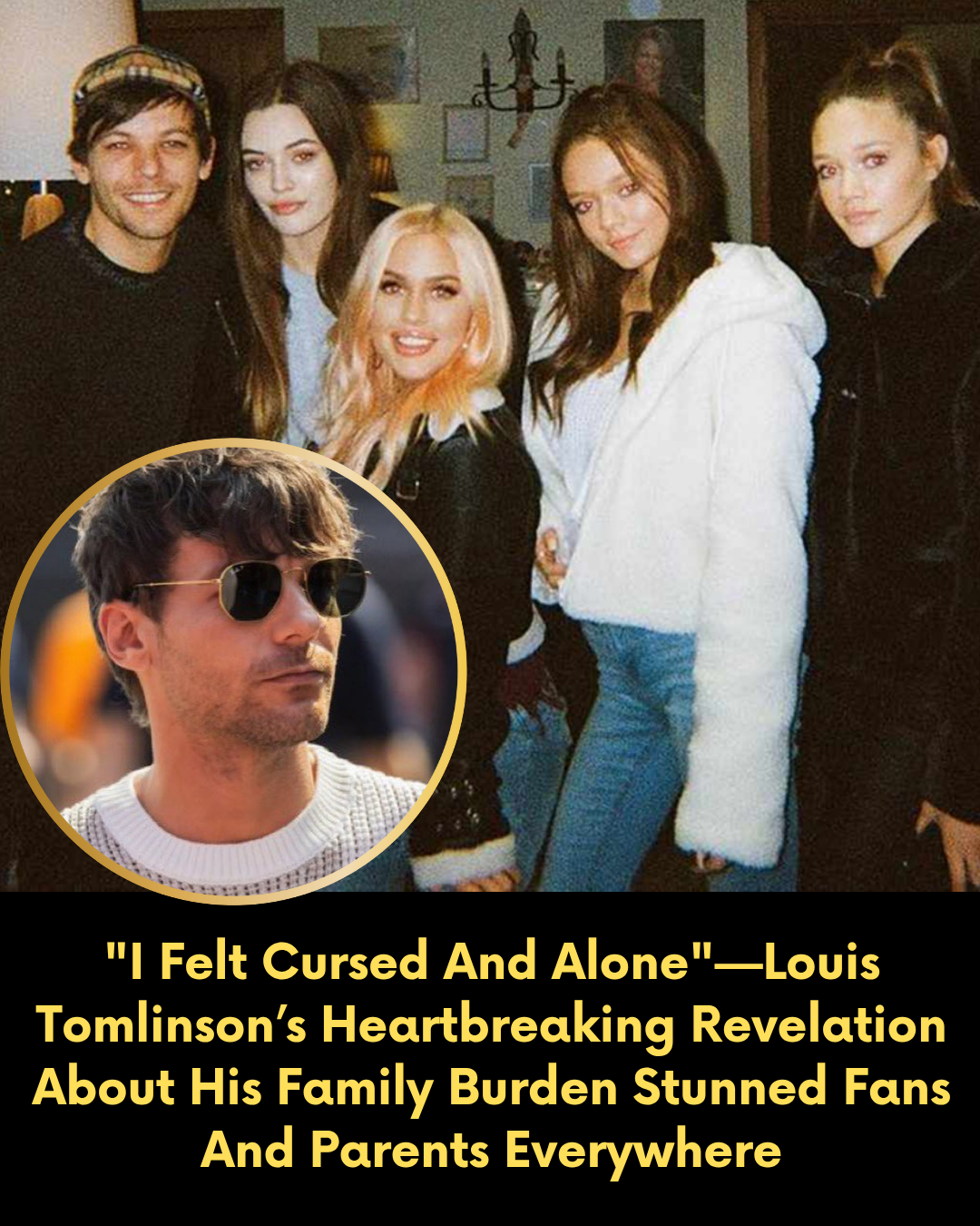 “I Felt Cursed And Alone”—Louis Tomlinson’s Heartbreaking Revelation ...