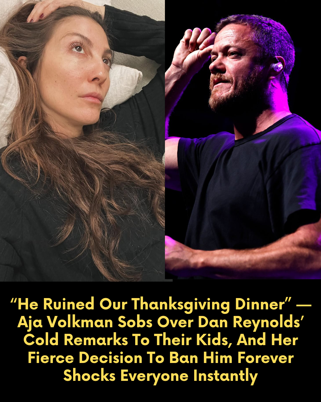 “He Ruined Our Thanksgiving Dinner” — Aja Volkman Sobs Over Dan ...