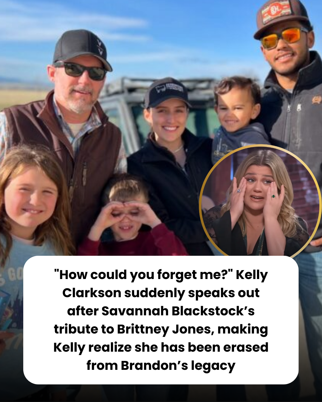 “How could you forget me?” Kelly Clarkson suddenly speaks out after ...