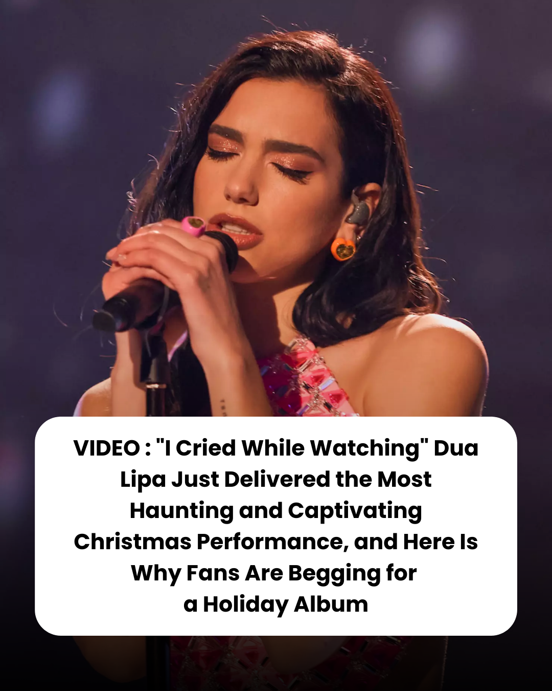 VIDEO : “I Cried While Watching” Dua Lipa Just Delivered the Most ...