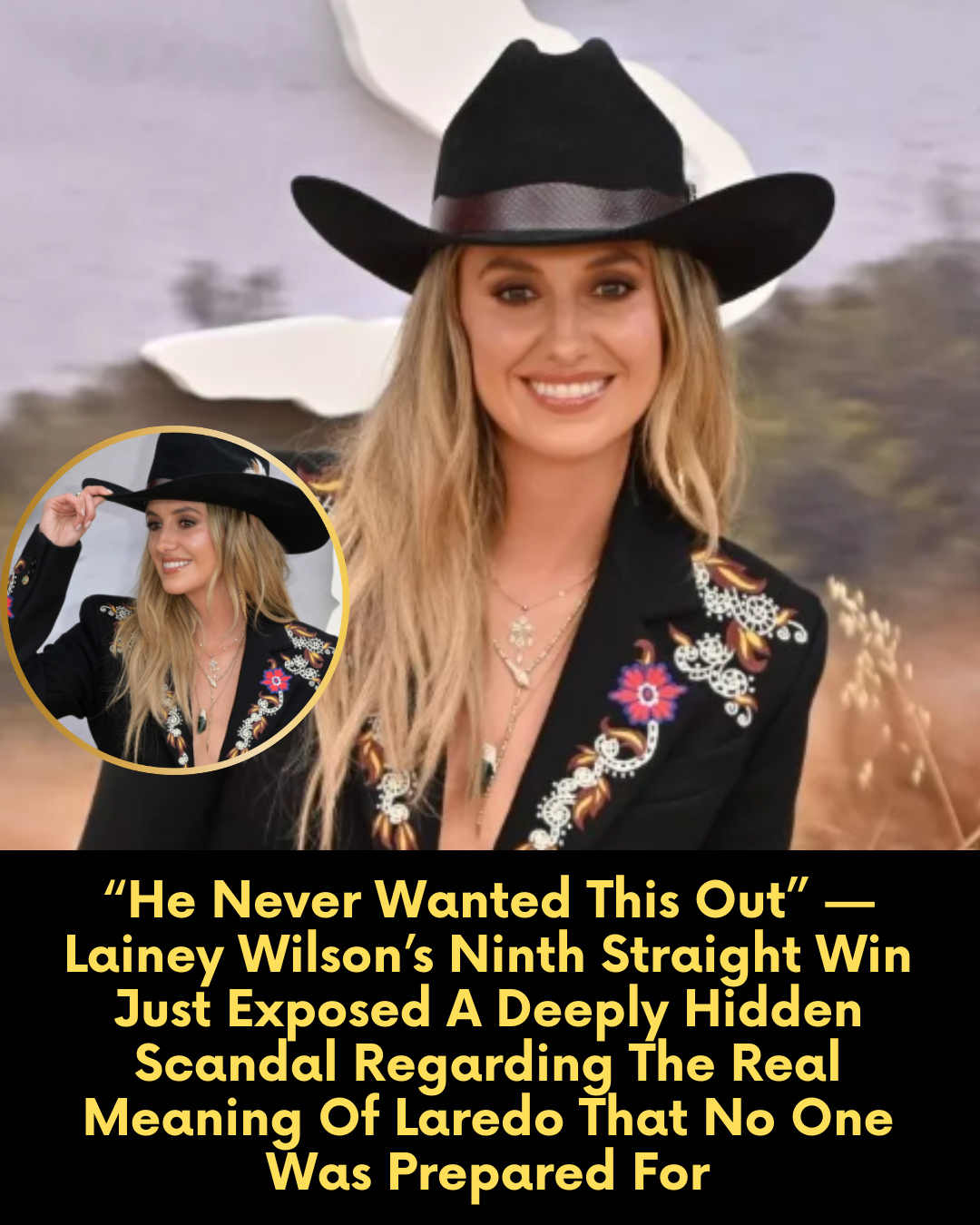 “He Never Wanted This Out” — Lainey Wilson’s Ninth Straight Win Just Exposed A Deeply Hidden ...